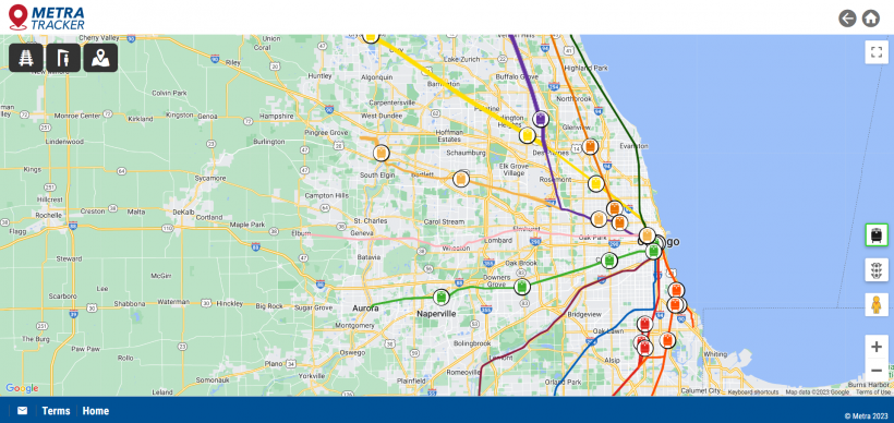 Metra Rolls Out New Train-Tracking Site, Powered by Clever Devices ...