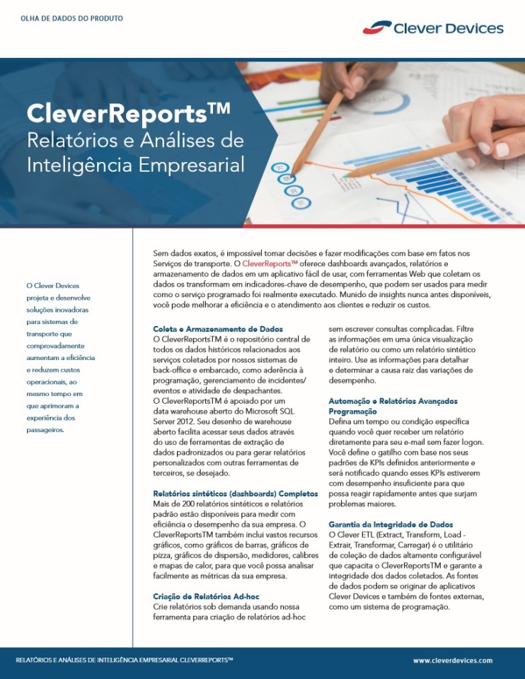 CleverReports® – Clever Devices